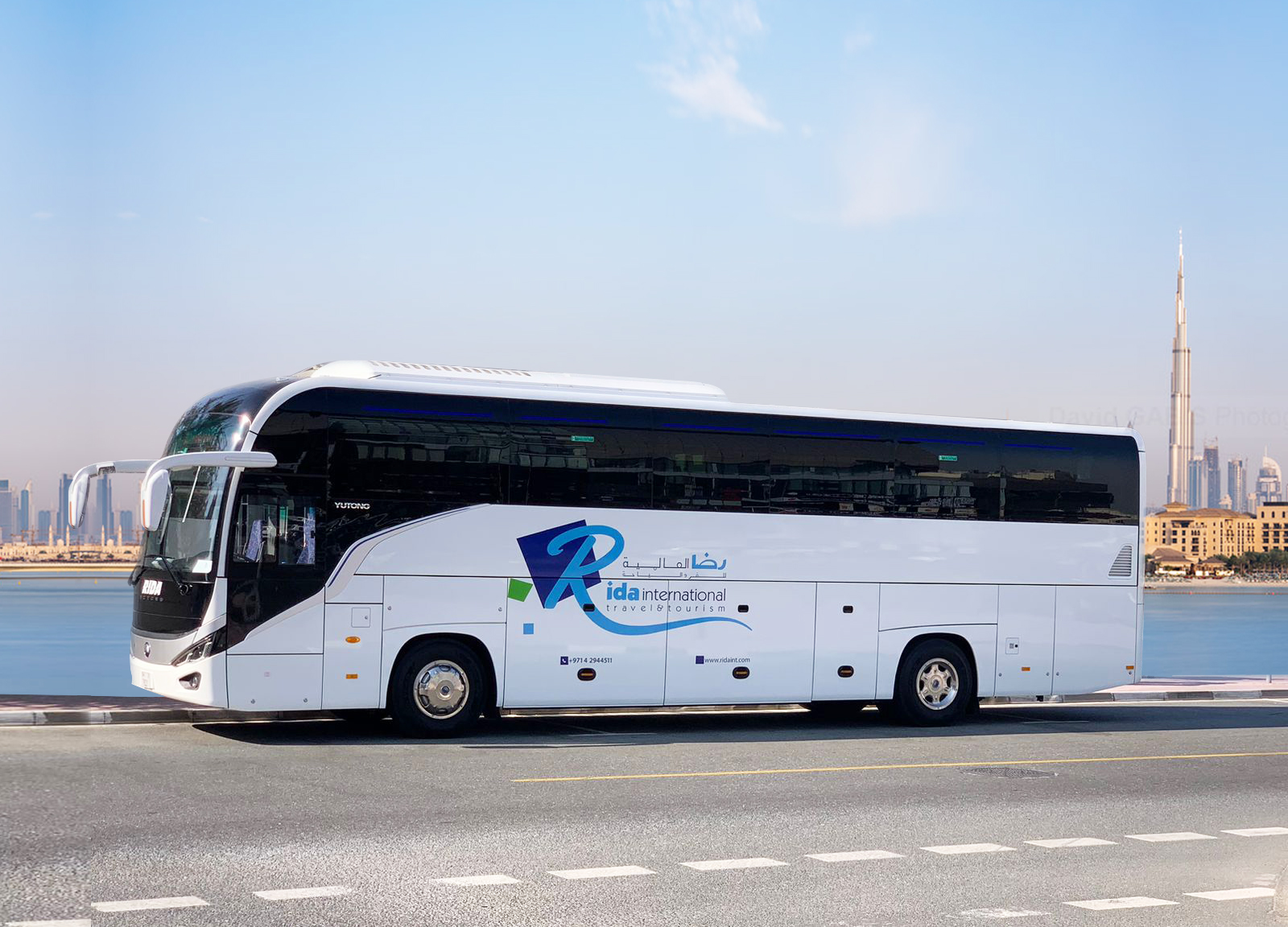 Rida New luxurious bus - Rida International Tourism & Travel